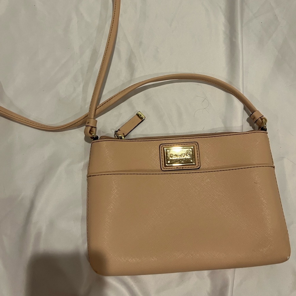 Light Pink Calvin Klein Crossbody Bag - Gem